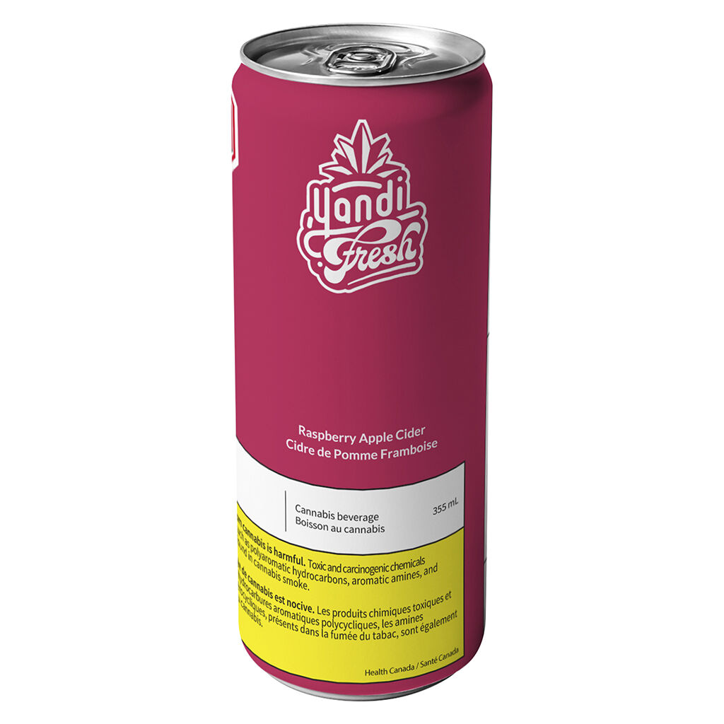 Province Brands Yandi Fresh THC Infused Raspberry Apple Cider 355ml province-brands-yandi-fresh-thc-infused-raspberry-apple-cider-355ml
